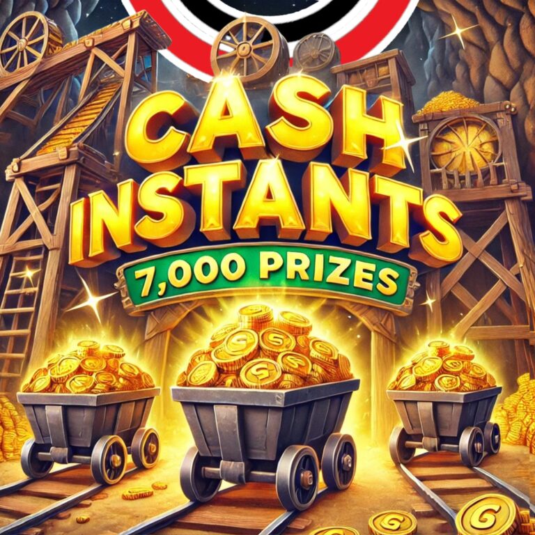 CASH INSTANTS - 7,000 WINS + £500 END PRIZE! - Click Competitions