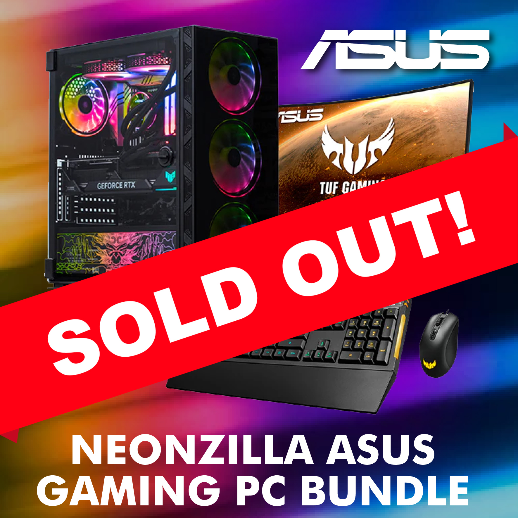 Win This Neonzilla ASUS Gaming PC Bundle - Click Competitions