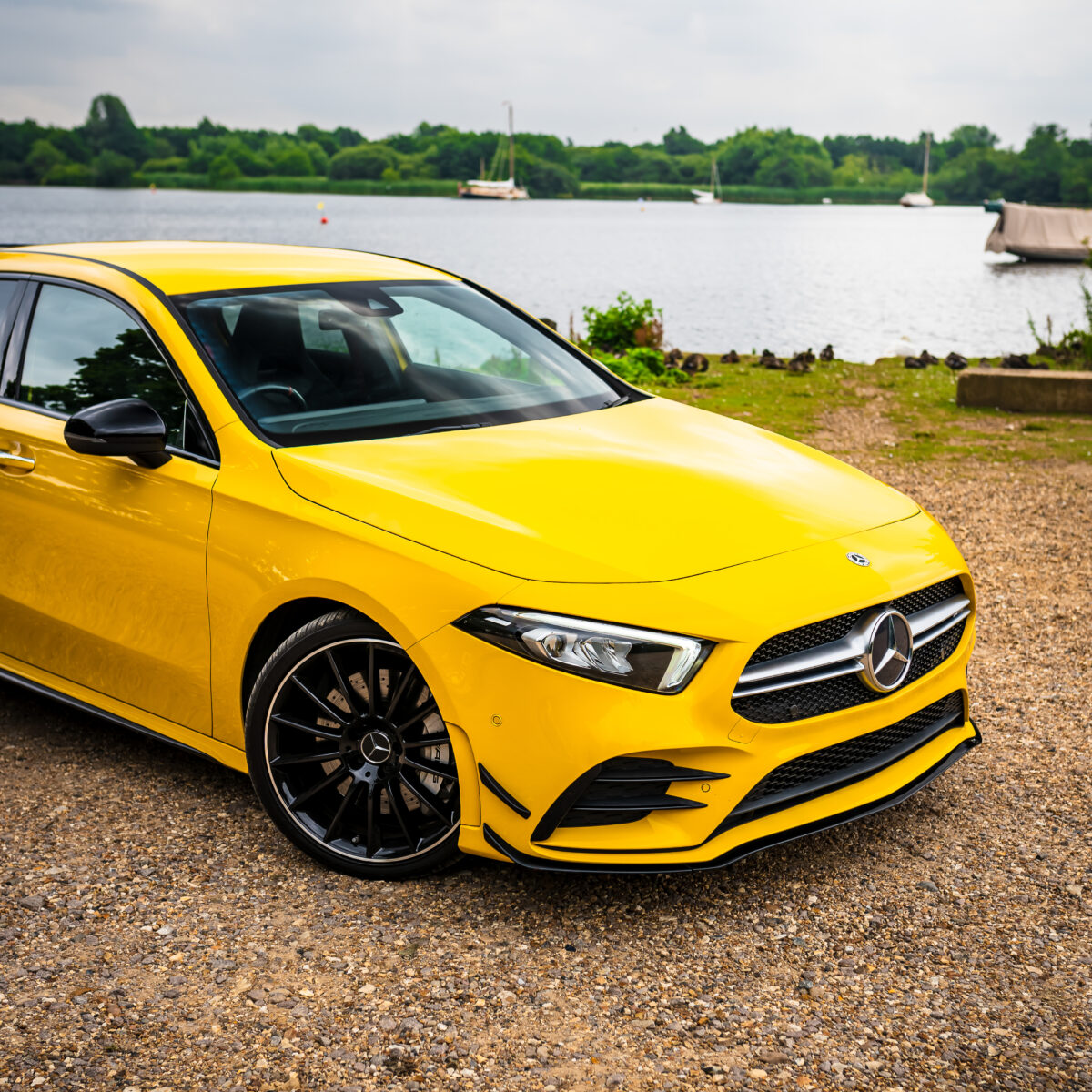 Win This Mercedes A35 AMG Premium & £1,000 Cash *SUN YELLOW* - Click ...