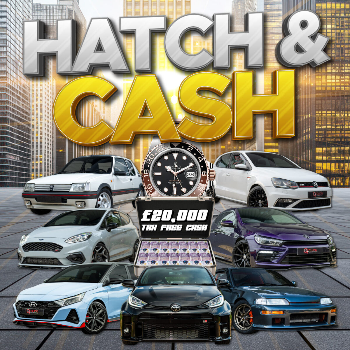 HATCH & CASH! £400,000 IN PRIZES + £2,000 END PRIZE! - Click Competitions
