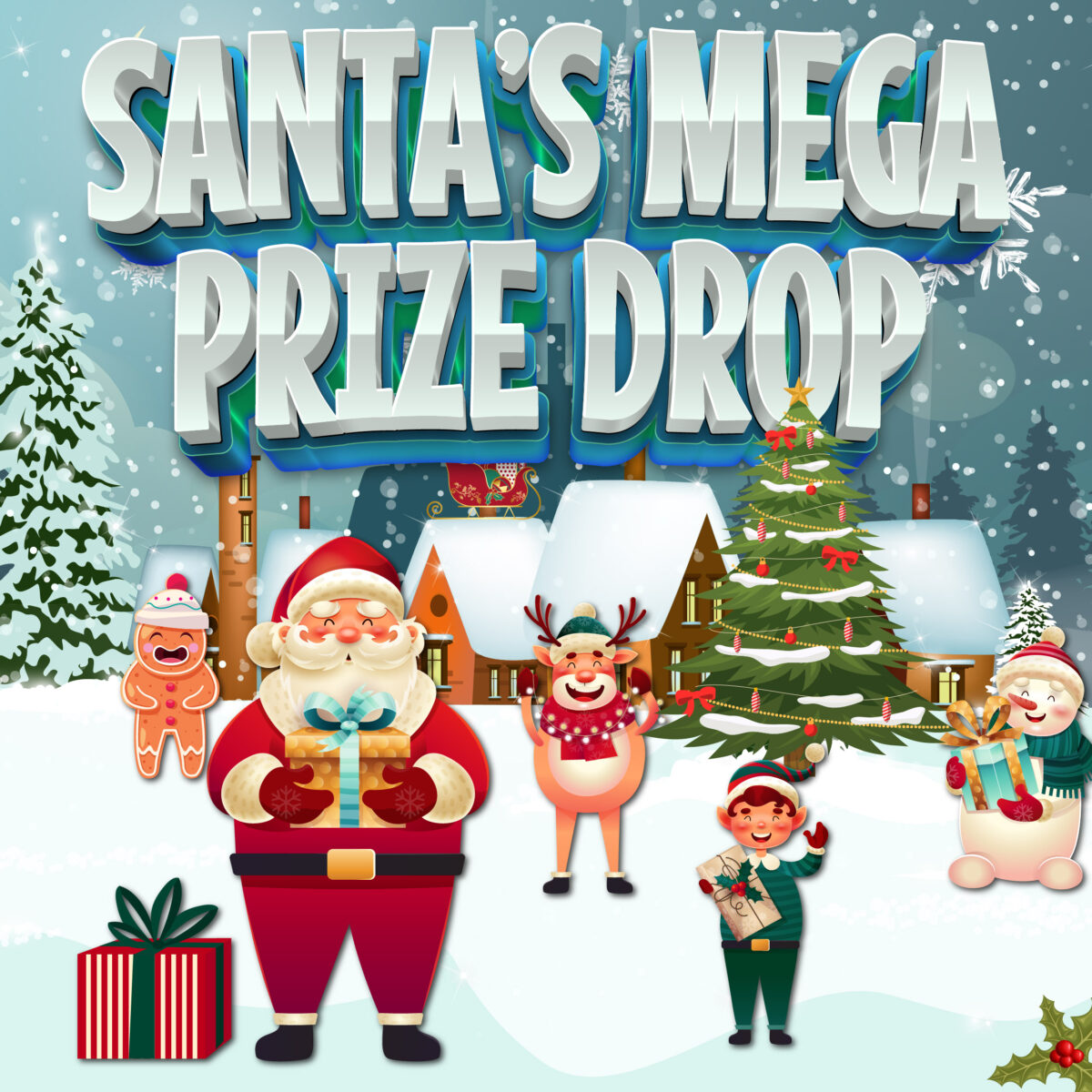 SANTA'S MEGA PRIZE DROP INSTANTS + £2,500 END PRIZE! - Click Competitions